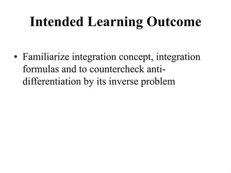 Integral Calculus Anti Derivatives Reviewer PDF