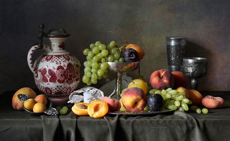 Классические натюрморты с фруктами Фотограф Елена Татульян Natureza Morta Fotos Maravilhosas
