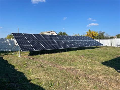 Будівництво сонячної електростанції на 30 кВт м Мерефа