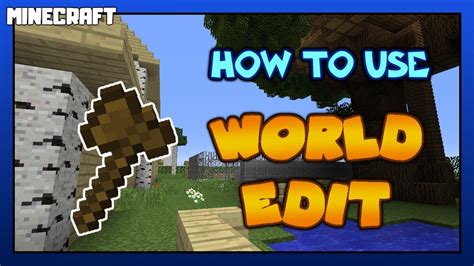 Minecraft How To Use Worldedit Youtube