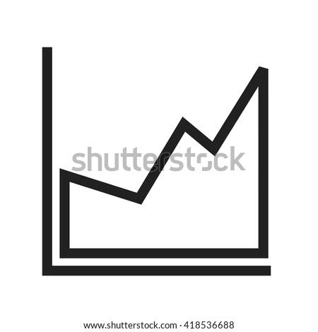 Declining Line Graph Stock Vector Shutterstock
