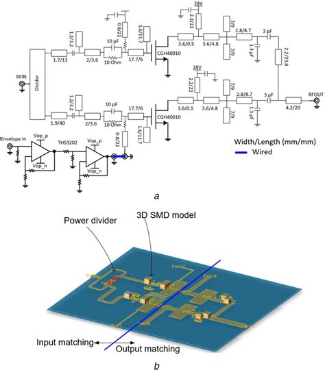 Design Of Dpa A Schematic Of Dpa B 3d Em Simulation Set‐up Download Scientific Diagram