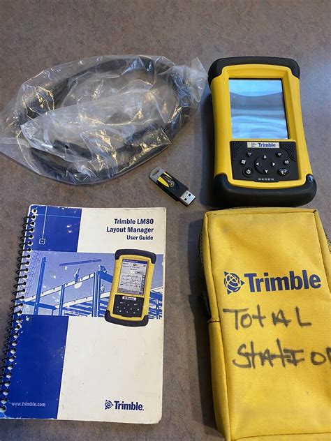 Trimble TDC650 Handheld Data Collector Smarketplace Surveyor Market Feeds