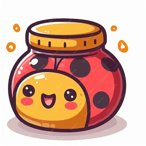 Premium Vector Cute Lady Bug In A Hand Drawn Vector Illustration