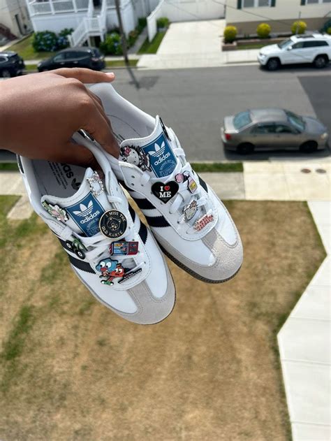 Sambas With Pins 😍😍😍 In 2024 Hype Shoes Sambas Shoe Inspo