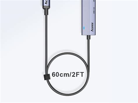 Amazon Com Aceele USB C Hub 10Gbps 4 Port USB 3 2 Gen 2 Hub USBC To USB C Hub With Type C