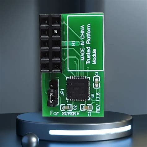10PIN SPI TPM 2 0 Horizontal Trusted Platform Modules For SuperMicro