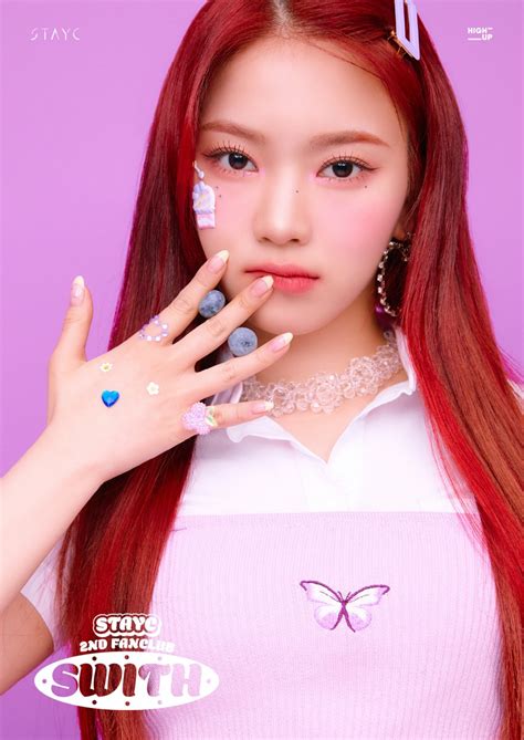 Stayc스테이씨 On Twitter 📸 Stayc Official Fanclub Swith 2nd Membership Individual Poster 💜 Isa
