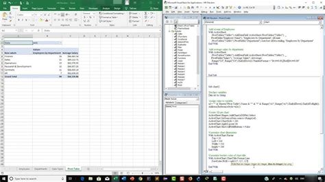 Excel Vba Tutorial Using Vba To Create Pivottable And Pivotchart