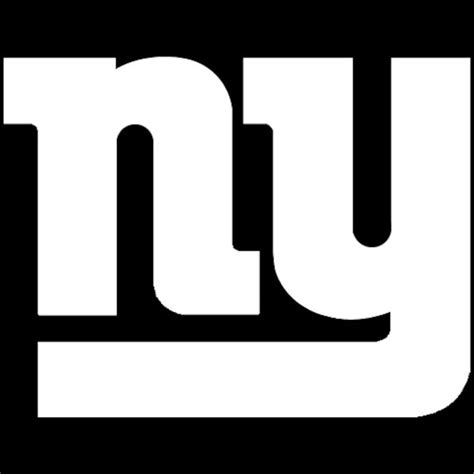 Ny Giants White Logo