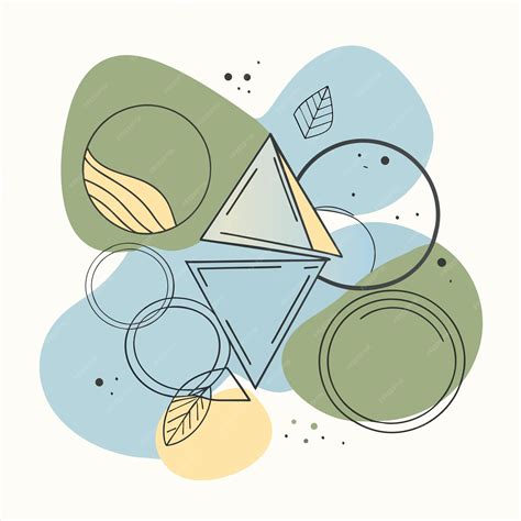 Premium Vector A Colorful Illustration With A Triangle And The Word