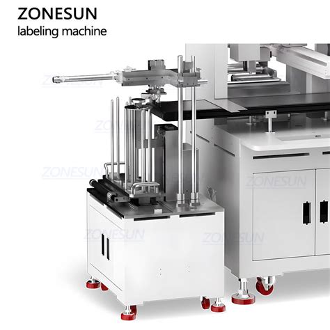 Ccd Vision Inspection Flat Labeling Machine Zonesun Technology Limited
