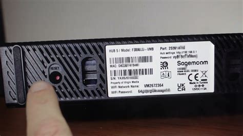 Hard Reset Virgin Hub 5 5x Wifi Hub Youtube