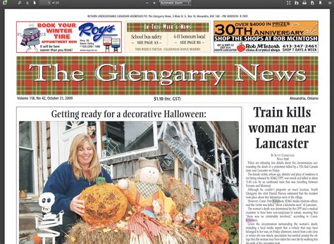 Glengarry County Digitized Newspapers Now Fully Searchable And Andornot