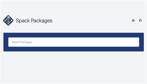 Github Spack Packages Spack Io Simple Package Browsing Portal