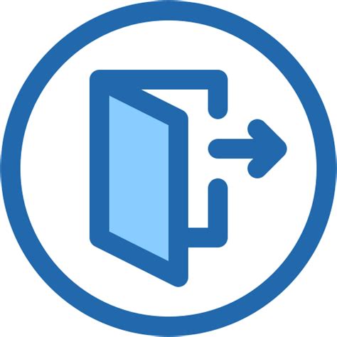 Sign Out Log Exit Close Right Arrowui Icon Download On Iconfinder