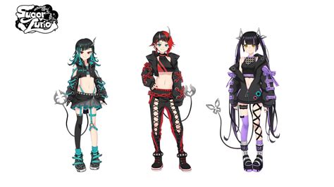 Shishio Chris Ryugasaki Rene And Kojo Anna Nanashi Inc And More Danbooru