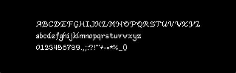 Pixel Font LOOKOUT By Somepx