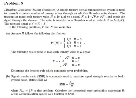 Problem 5 Multilevel Hypothesis Testing Simulation