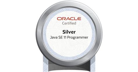 Oracle Certified Java Programmer Silver Se 11 Jpn Was Issued By