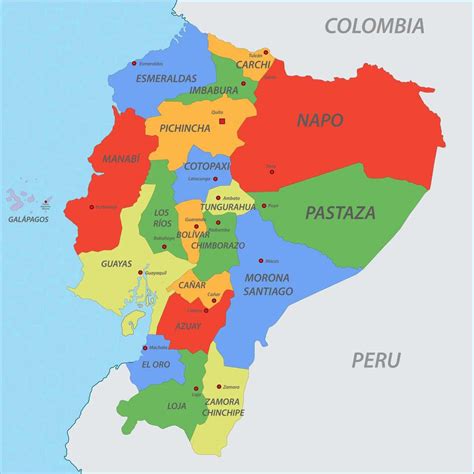 Ecuador Mapa Rompecabezas En Línea