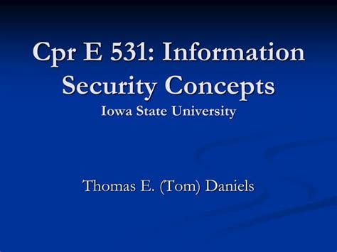 1 Introduction To Information Security Pptx