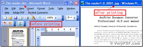 How To Print Word To  Verypdf Knowledge Base