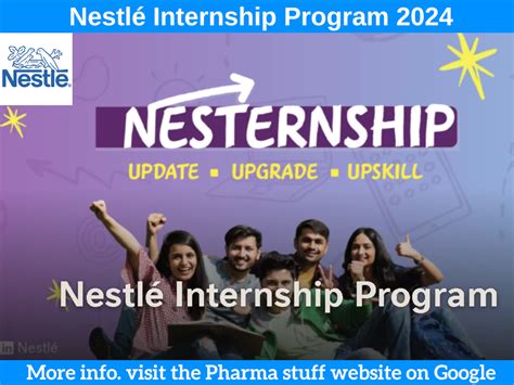 Nestlé Internship Program 2024 Nesternship Pharma Stuff
