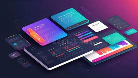 Sculpting Success Vector Ui Ux Innovation Ai Generate Stock Illustration Illustration Of