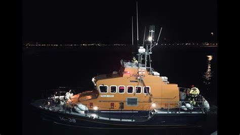 Troon Rnli Lifeboat Launches To Assist Fishing Vessel Rnli