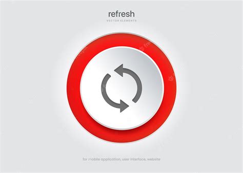 premium vector 3d synchronize sync rotate swap repeat reset refresh