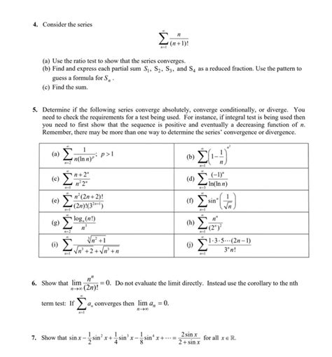Solved For Problems I Use The Following Theorem If A Is