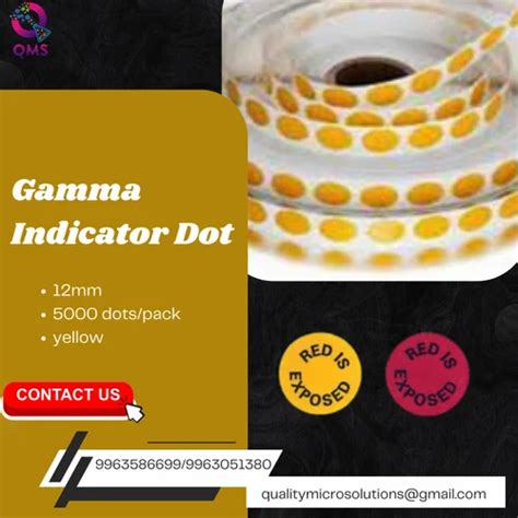 Class 1 Gamma Indicator Dot At ₹ 9500 Pack In Hyderabad Id 2854302024697