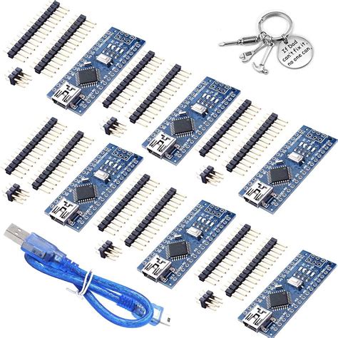 Equipement électrique Fournitures Nano V3 0 Atmega328p Ch340g Controller Board Usb 5v 16m
