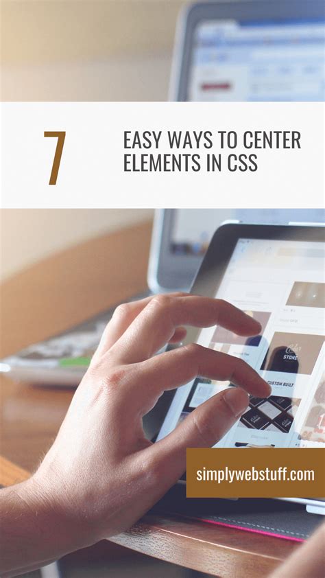 how to center elements in css in 7 easy ways simply web stuff
