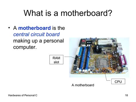 Introduction To Computer Hardware Ppt