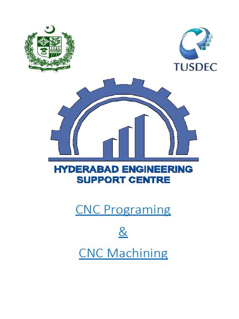Cnc Programing And Cnc Machining 55 Pgs Pdf Numerical Control Steel