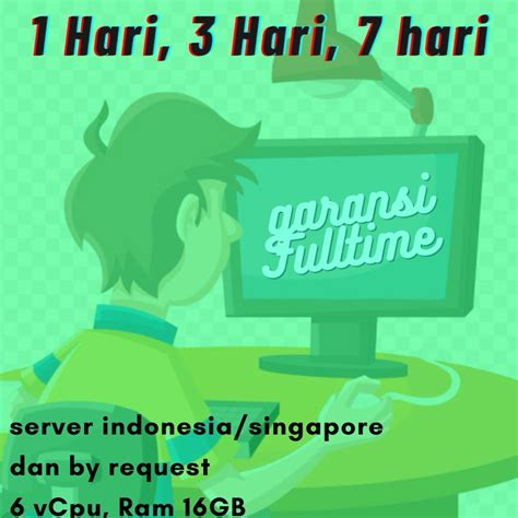 Jual Rdp Vps Harian 6 Core Vcpu Ram 16gb Windows Linux Garansi Full