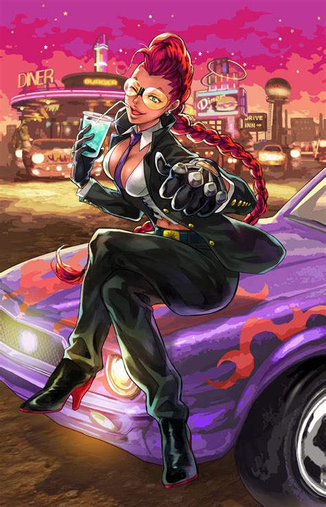 Crimson Viper Street Fighter Iv Artwork By Kinoshita Reiko Street