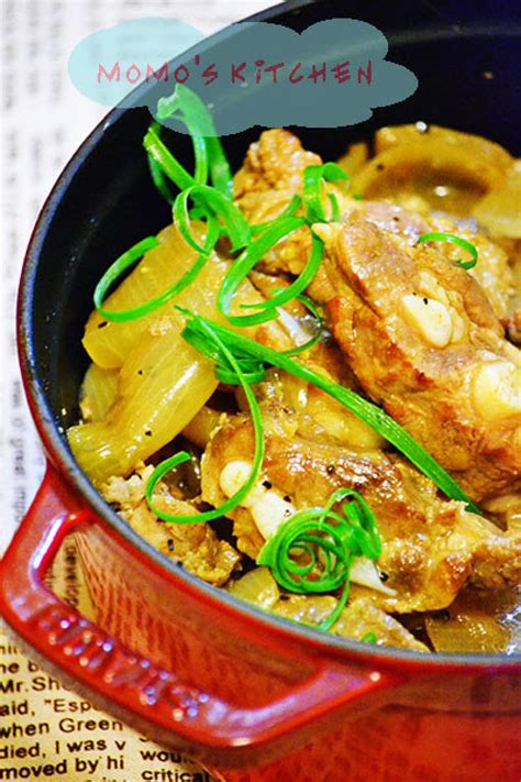 黑椒薯仔炆豬軟骨食譜、做法 黃師奶廚藝小百科的cook1cook食譜分享