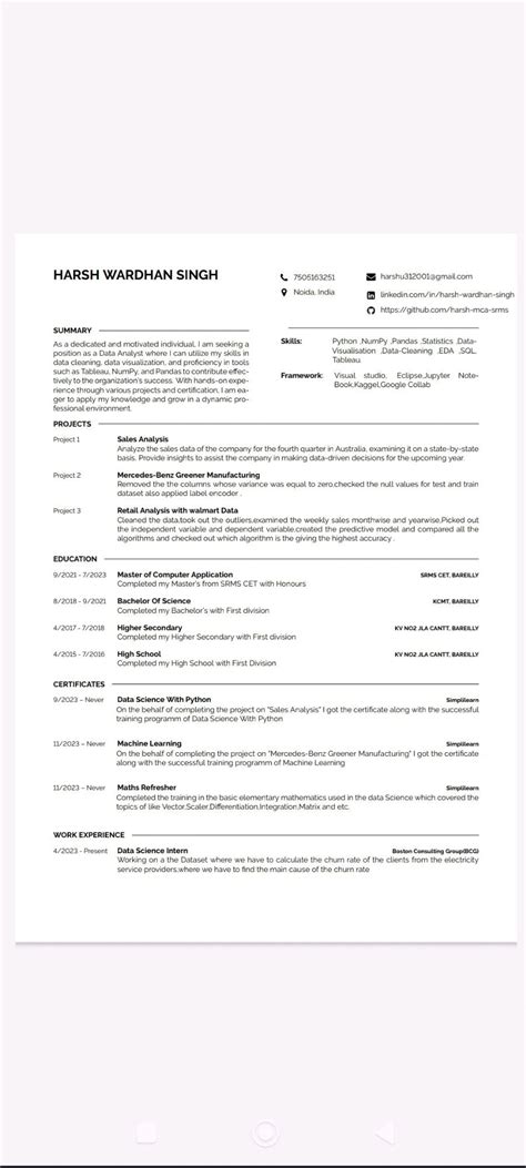 Harsh Wardhan Singh On Linkedin Any One Please Help To Get A Job Of