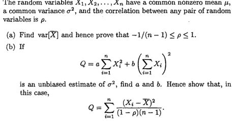 Solved The Random Variables X1x2 Xn Have A Common