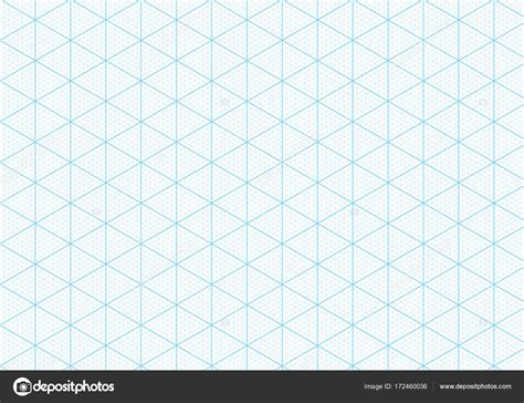 Isometric Graph Paper Background Plotting Triangular Vector Ruler Line Grid Engineering Drawing