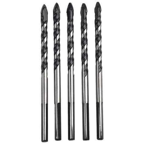 Kdj Multifunctional Triangular Drill Bit 6mm Tungsten Carbide Drill Bit Set For Porcelain Tile