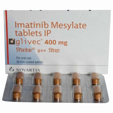 Glivec Gleevec Imatinib 400 Mg Tablets At ₹ 4470stripe Nagpur Id
