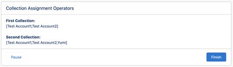 Collection Assignment Operators In Flow Salesforce Time