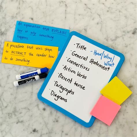 Understanding Explanation Vs Procedural Texts