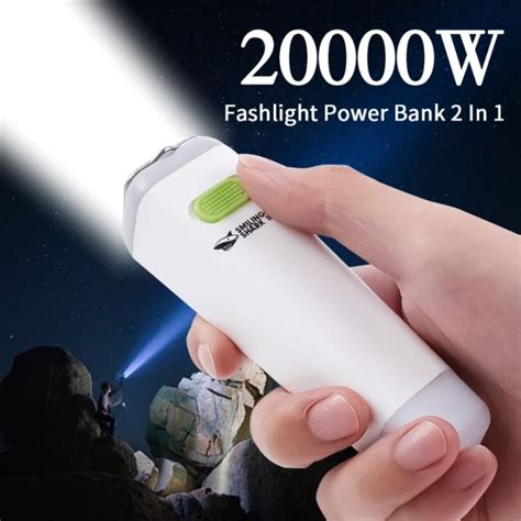 Portable Mini High Light Flashlight 2 In 1 Waterproof Ultra Bright