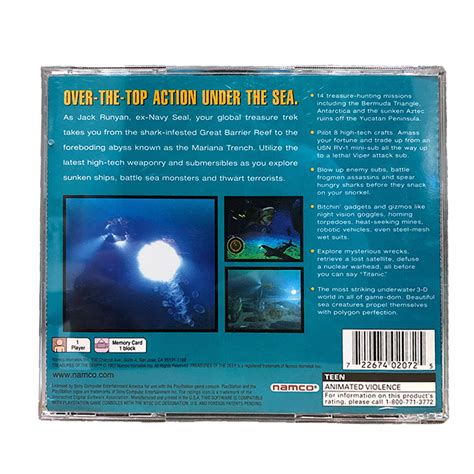 Jogo Treasures Of The Deep PS1 MeuGameUsado
