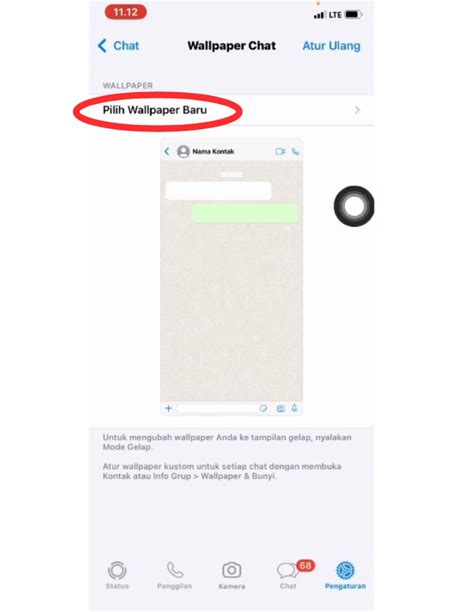 Cara Ganti Wallpaper Whatsapp Iphone Tanpa Aplikasi Biar Antimainstream